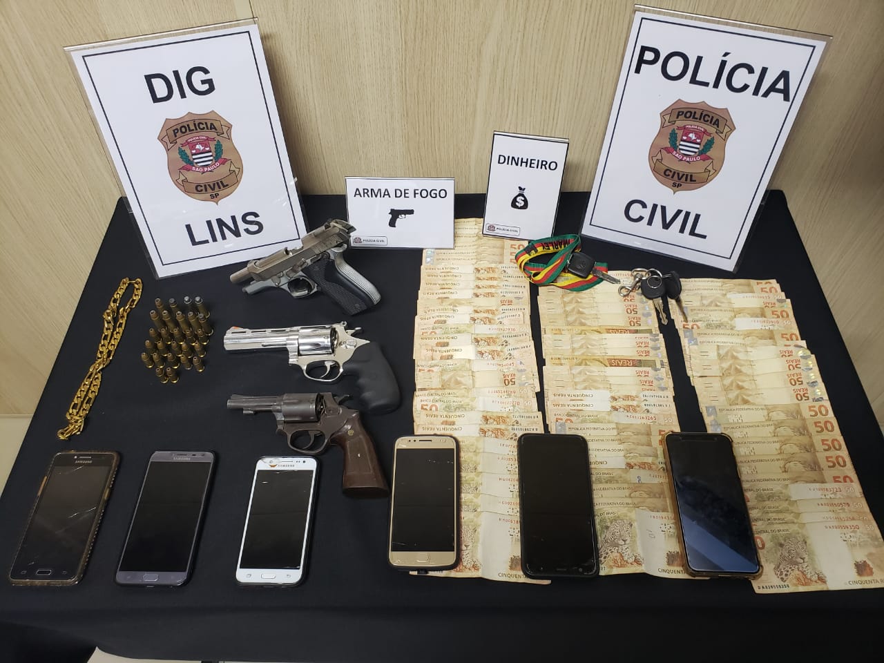 Sete Integrantes De Uma Organização Criminosa São Presos Em Lins