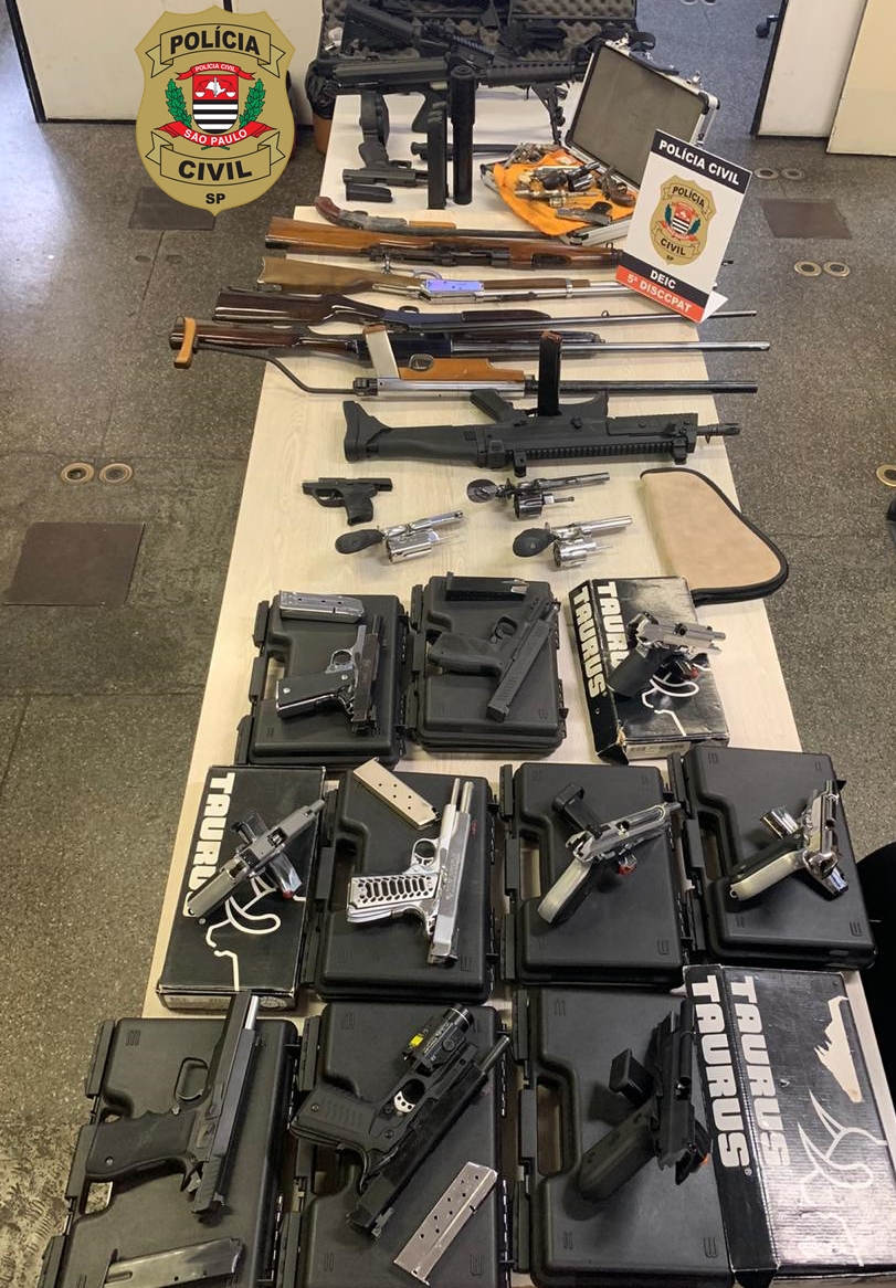 Guarda Civil é Preso Em Americana Com Arsenal De Armas Para Aparelhar