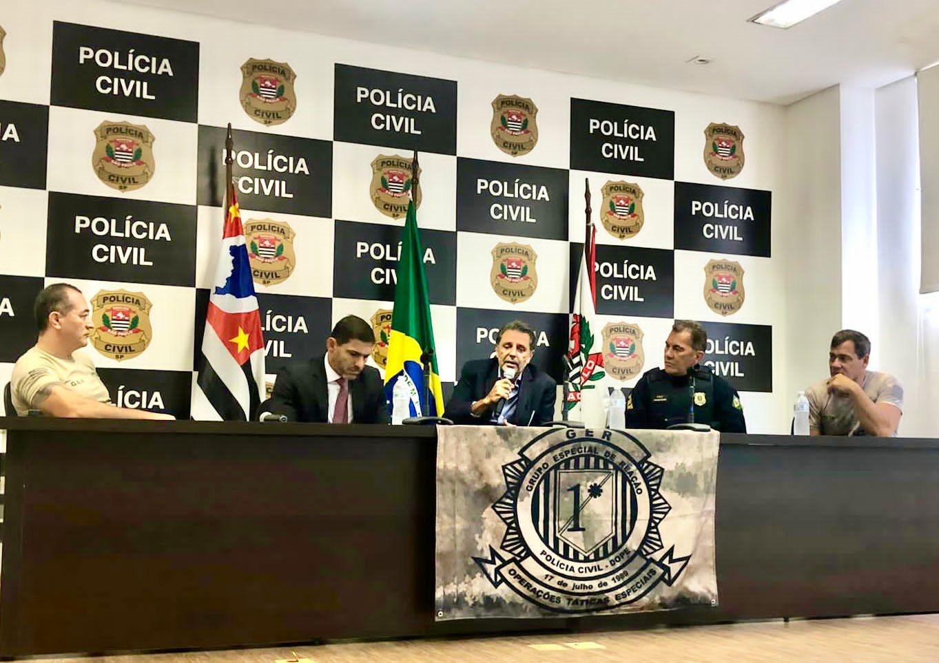Grupo Especial da Polícia Civil ministra treinamento a Polícia ...